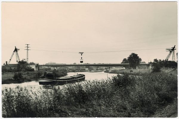 Vor 95 Jahren wurde der Kabelkran über die Ems gespannt - Klasmann-Deilmann